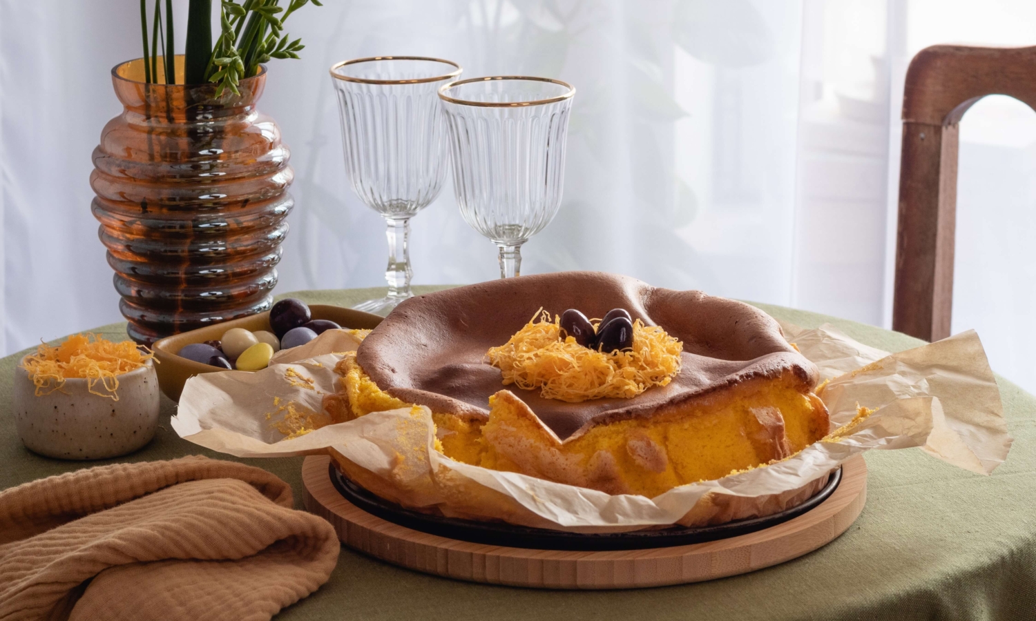 Pão de ló de Páscoa | Receita de Páscoa Acushla